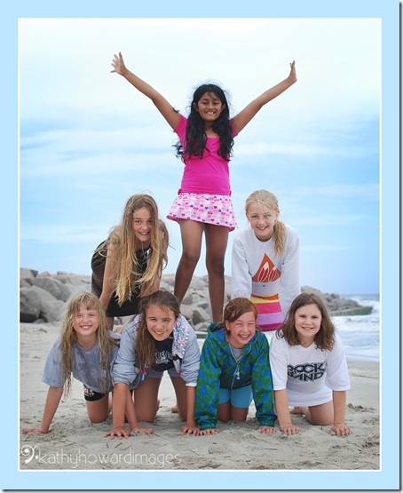 Howard Family Images: 5th Grade Girls Beach Trip